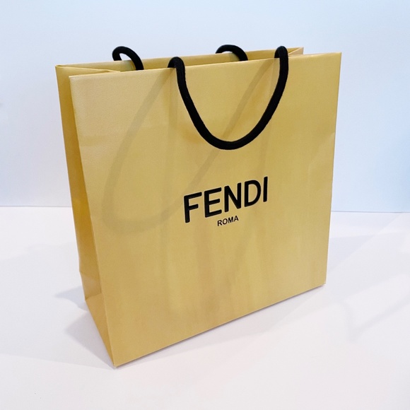 Fendi | Storage & Organization | Authentic Fendi Medium Paper Shopping ...